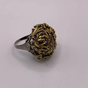 Jewelry | Sterling Silver Goldplated Rutalite Quartz Ring | Poshmark